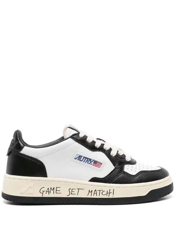 AUTRY Medalist Leather Sneakers - White