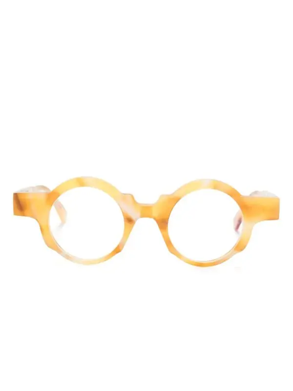 KUBORAUM Maske K32 Round-frame Glasses