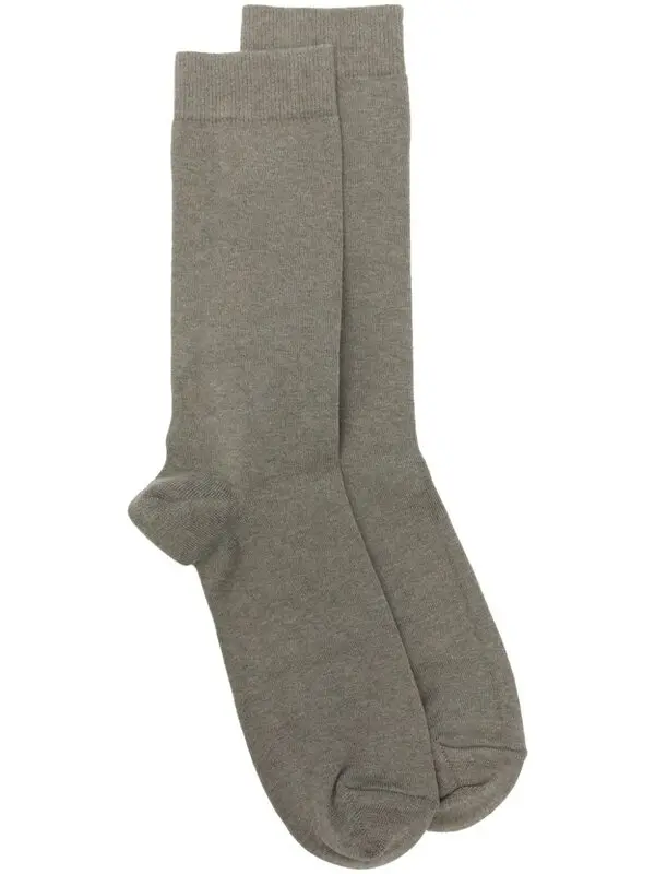 Sunspel Ribbed Ankle Socks
