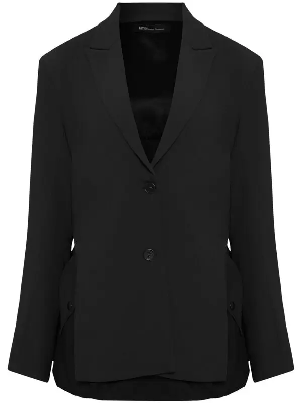 UMA | RAQUEL BLAY Uma | Raquel Davidowicz Single-breasted Blazer - Black