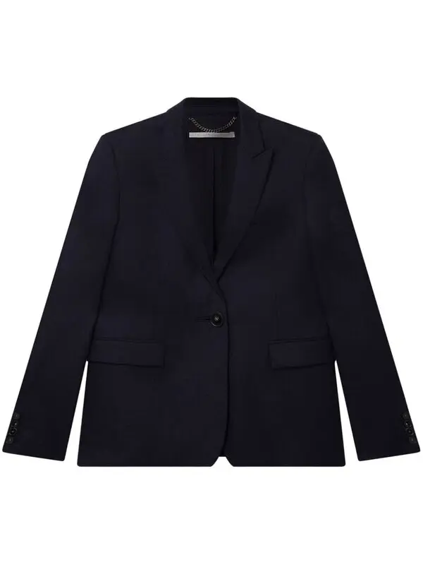 Stella McCartney Single-breasted Flannel Blazer