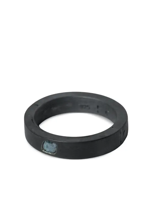 PARTS OF FOUR Sistema Blue Diamond Ring