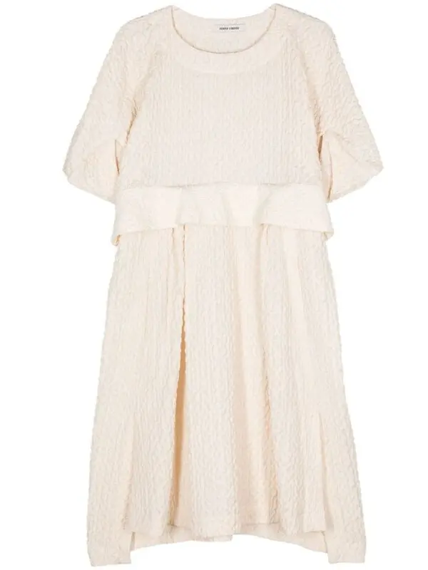 Henrik Vibskov Resume Textured Midi Dress