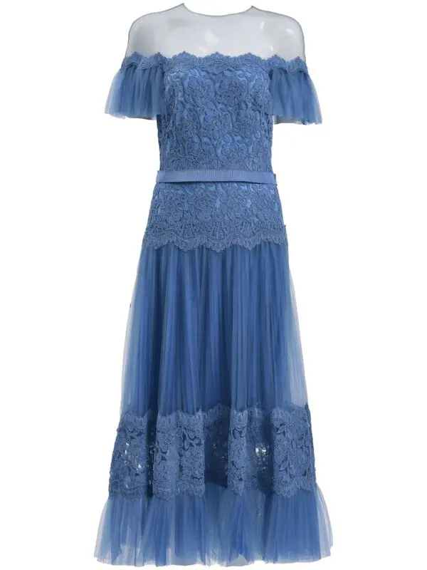 lace slip dress short Short silk slip dress - Natural and Natural Sonia lace main image 0