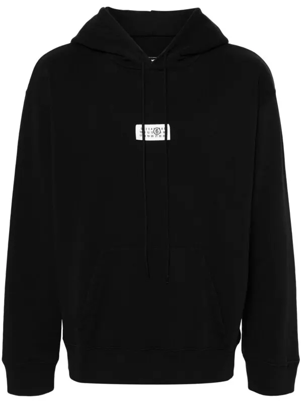 MAISON MARGIELA Numbers-motif Jersey Hoodie