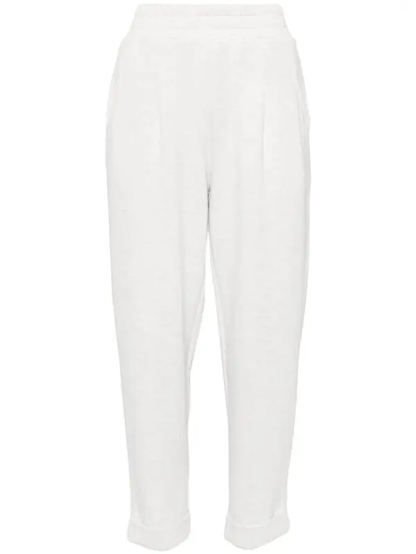 Varley Mélange-effect Tapered Trousers
