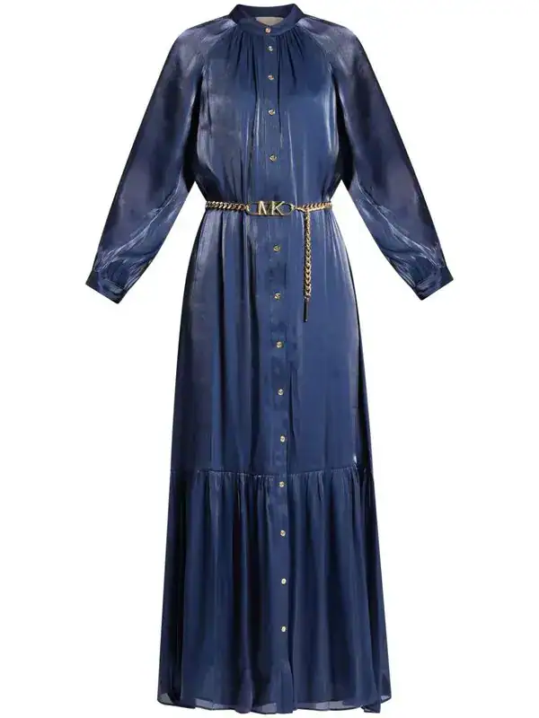 Long-sleeve Maxi Dress