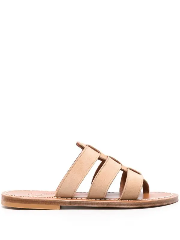 K.JACQUES Dolon Caged Sandals - Neutrals