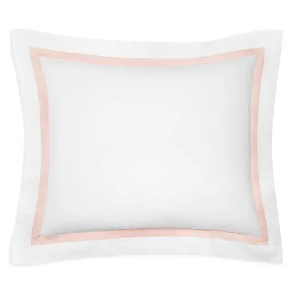 SFERRA Estate Sham, King - White/petal