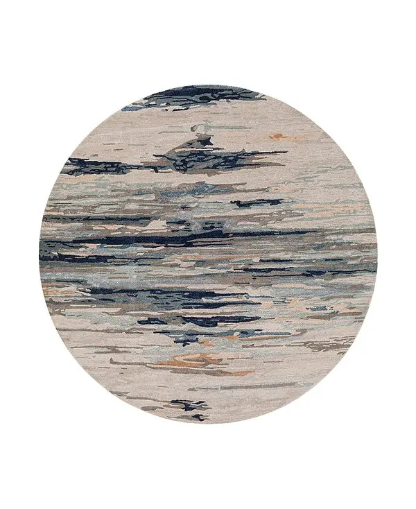 SURYA Kavita 20744 Round Area Rug, 8' X 8 - Taupe