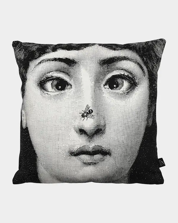 FORNASETTI Cushion Ape Bug On Nose - Multi