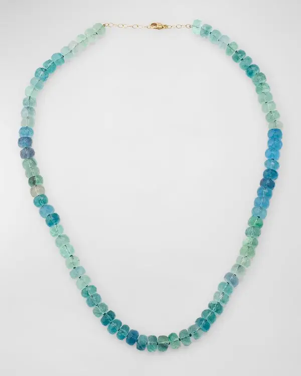 Jia Jia Oracle Fluorite Crystal Necklace