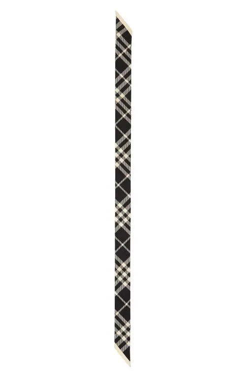 Burberry Reverse Check Silk Scarf