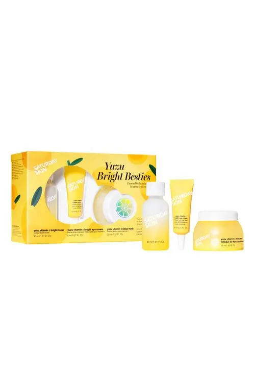 SATURDAY SKIN Yuzu Bright Besties 3-piece Set $42 Value