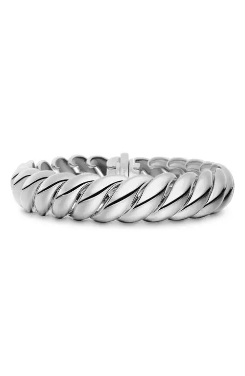 David Yurman Sculpted Cable Bracelet - Sterling Silver
