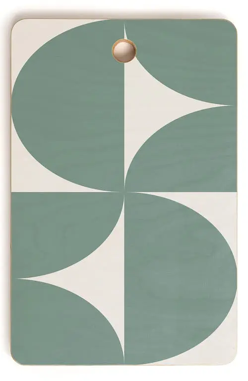 DENY DESIGNS Bold Minimalism Cxii Bamboo Cutting Board