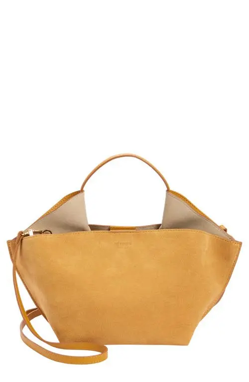 REE PROJECTS Mini Ann Suede Tote - Ochre