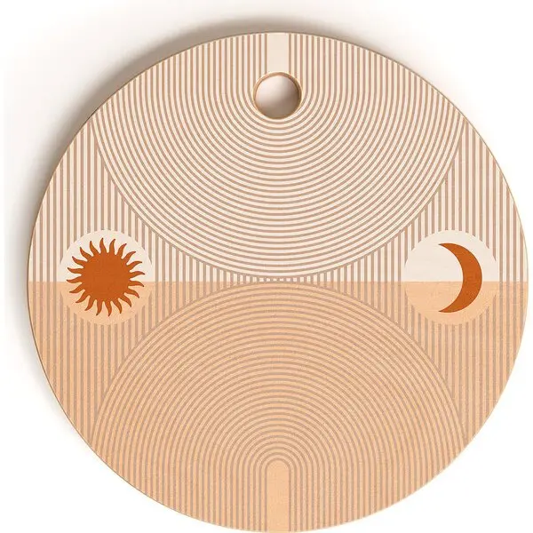 DENY DESIGNS Celestial Arches Iveta Abolina Cutting Board