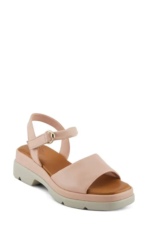 SPRING STEP SHOES Huntington Platform Sandals - Blush