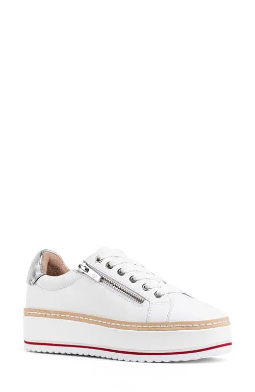 DONALD PLINER Platform Sneakers - White