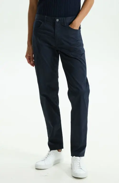Theory Zaine Slim Straight Stretch Five Pocket Pants - Baltic - Xhx