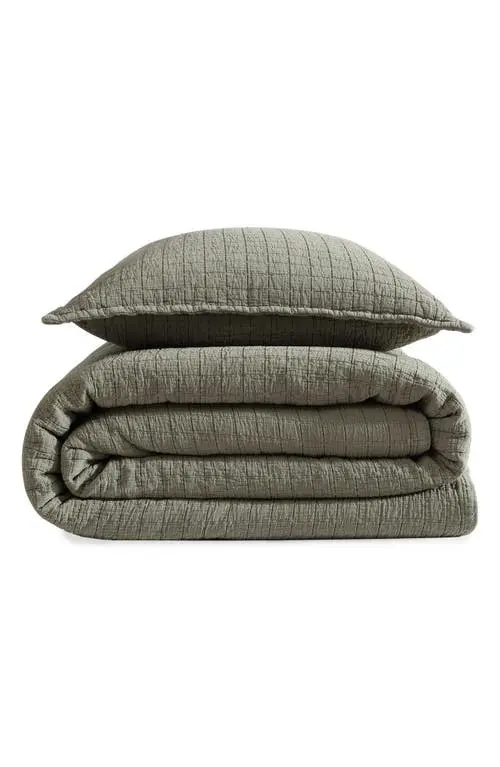 Calvin Klein Essential Washed Jacquard Coverlet