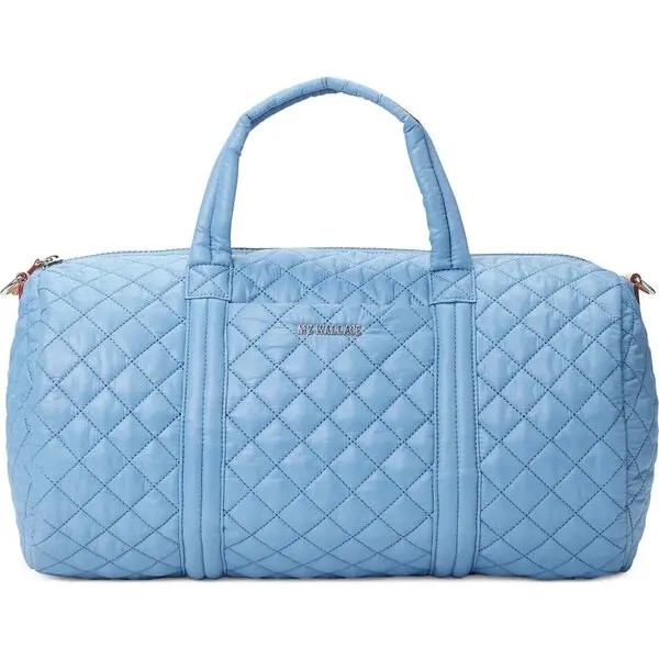 Mz Wallace Morgan Quilted Nylon Duffle Bag