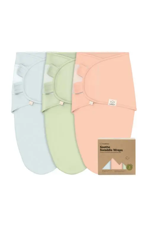 KEABABIES 3-pack Soothe Swaddle Wraps - Mellow
