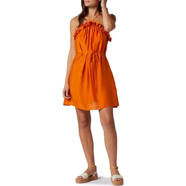 asymmetric halter dress Evenings Asymmetric Halter Maxi Dress White