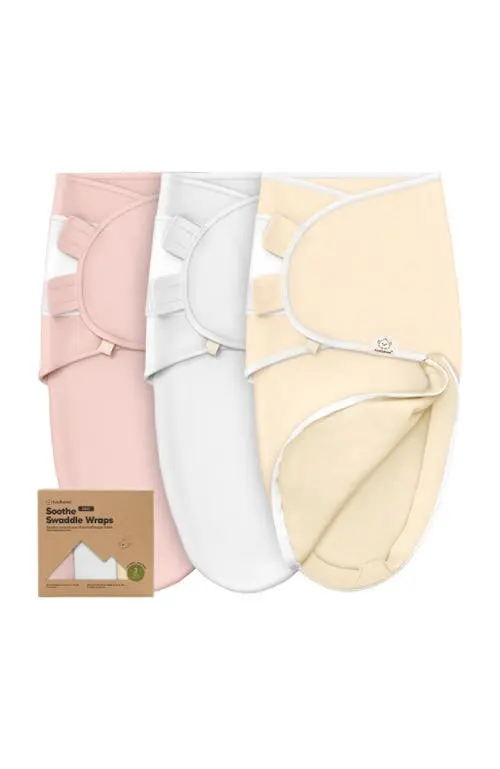 KEABABIES 3-pack Soothe Zippy Swaddle Wrap - Daffodil