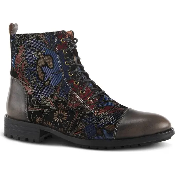 SPRING STEP SHOES Elton Bootie - Grey Multi