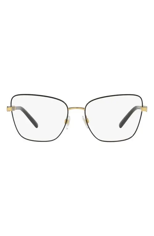 Dolce & Gabbana 55mm Butterfly Eyeglasses - Gold