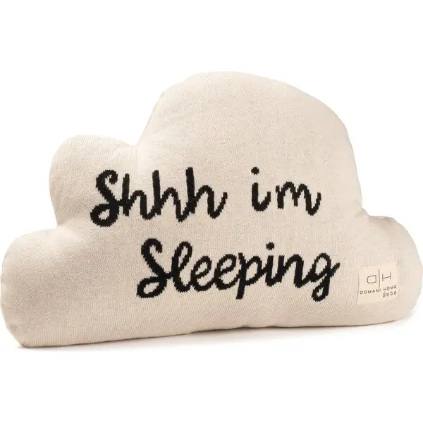 DOMANI HOME Shhh I'm Sleeping Accent Pillow
