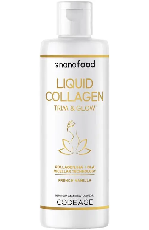 CODEAGE Liquid Collagen Trim & Glow Supplement Vanilla