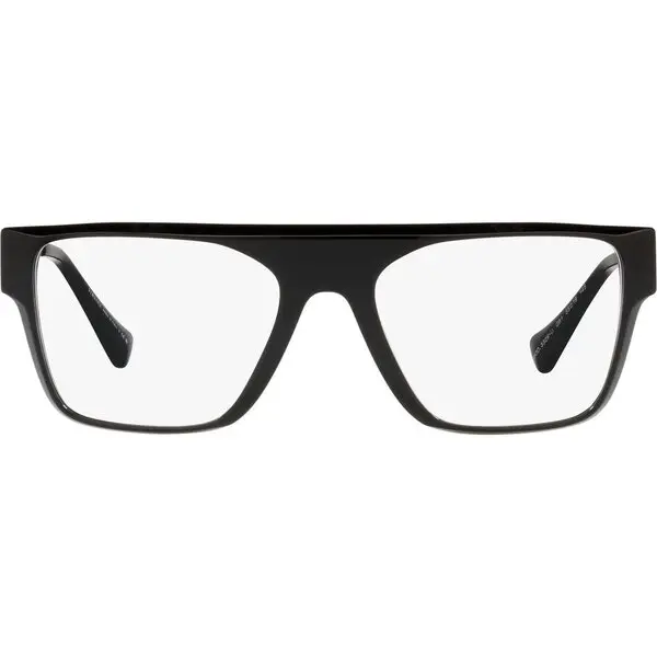 Versace 55mm Rectangular Eyeglasses