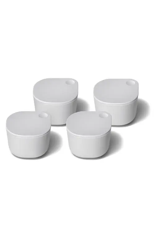 CARAWAY Dot 4-pack Lidded Ramekins