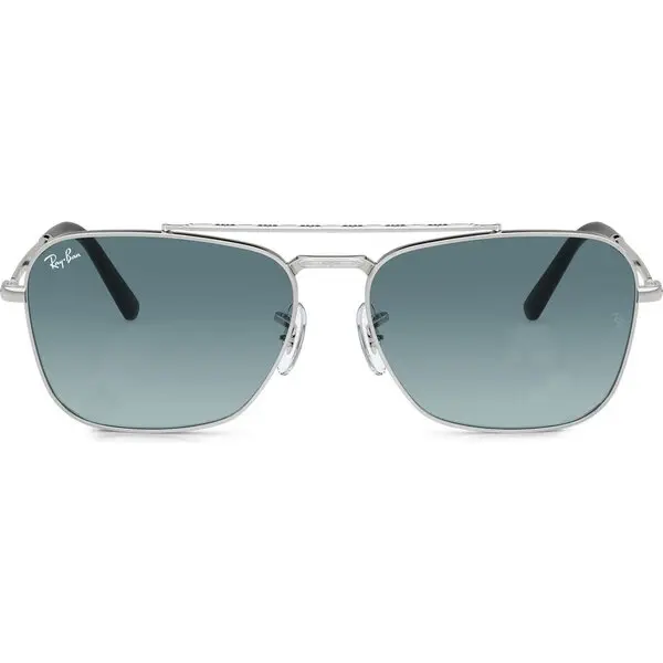 Ray-ban Caravan 55mm Square Sunglasses - Blue Gradient