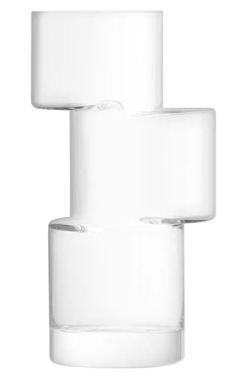 LSA Tier Vase - Clear
