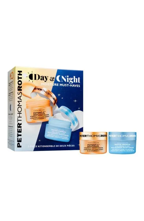 PETER THOMAS ROTH Day & Night Moisture Must-haves 2-piece Kit $61 Value