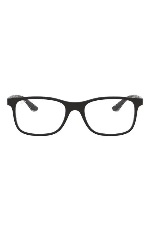 Ray-ban 55mm Square Eyeglasses - Matte Black