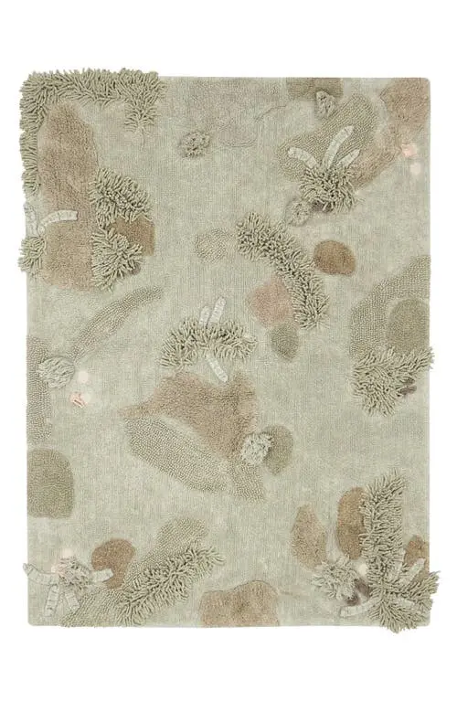 LORENA CANALS Mushroom Washable Cotton Play Rug