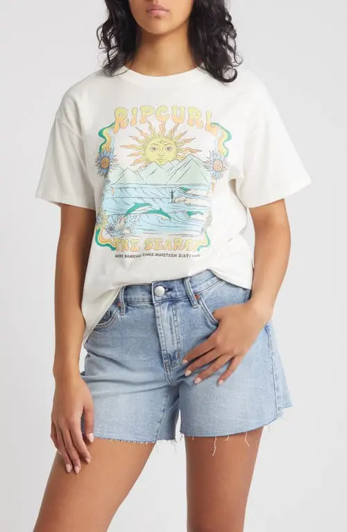 Rip Curl Wave Dancer Graphic T-shirt - Bone