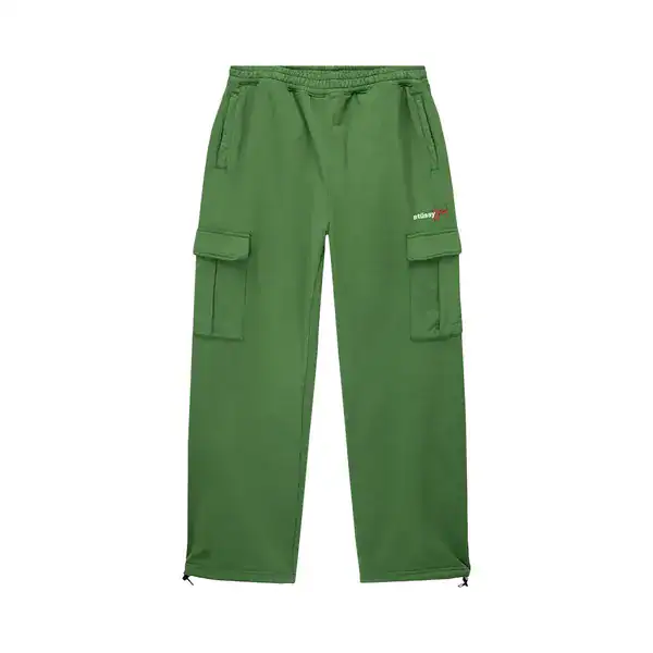 StüSsy Sport Cargo Fleece Pant - Green | Editorialist