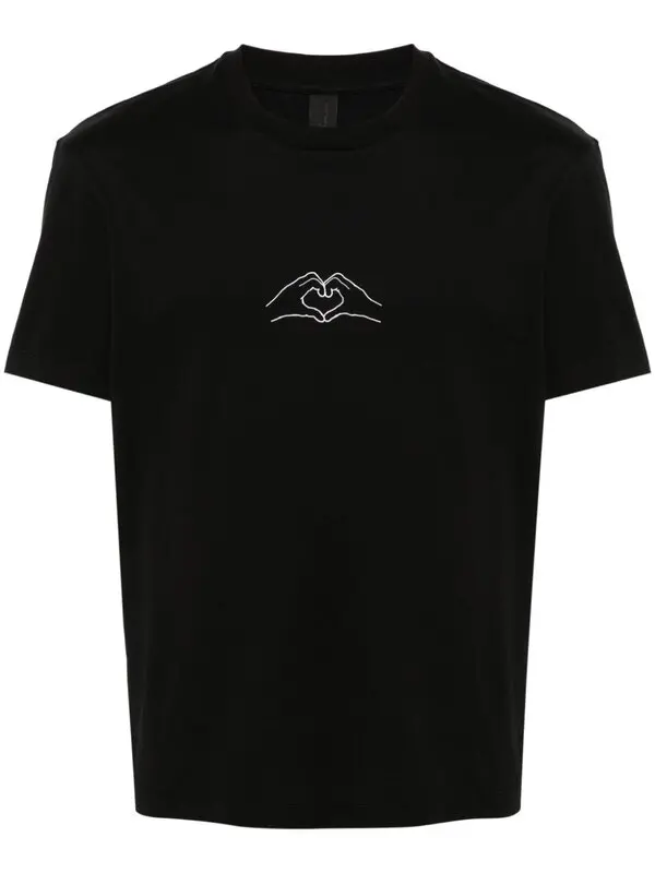 Neil Barrett Heart-shape Print T-shirt