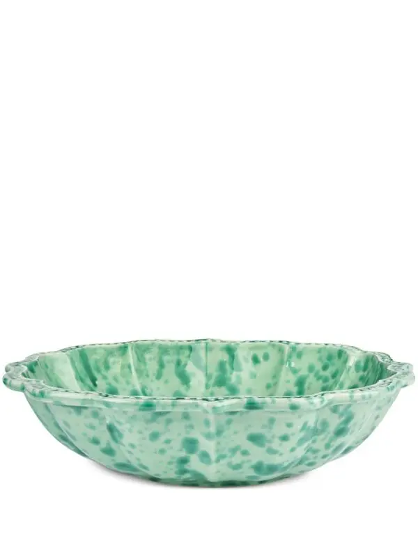CABANA Speckled Ceramic Serving Bowl