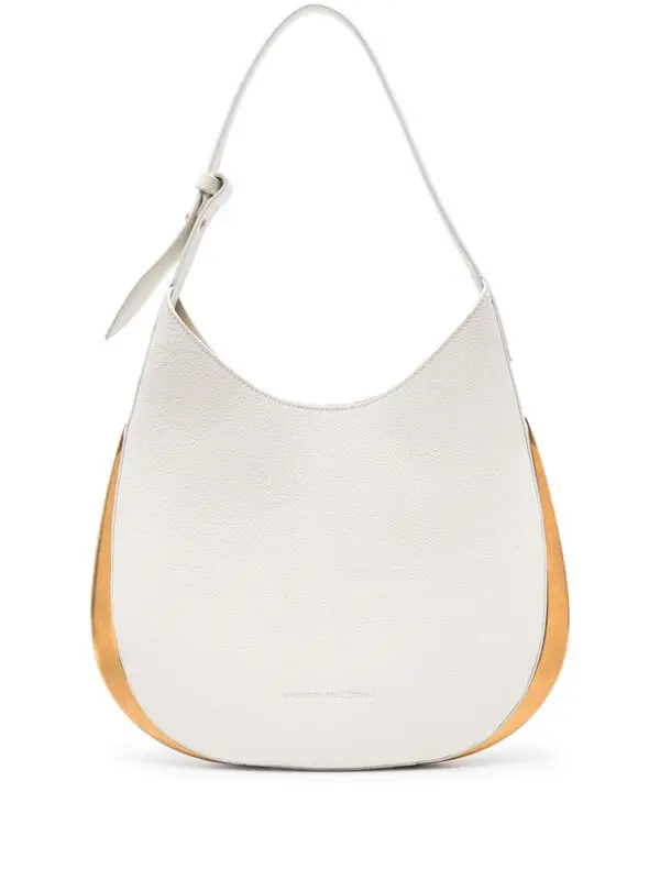 Benedetta Bruzziches Amalia Leather Shoulder Bag - White
