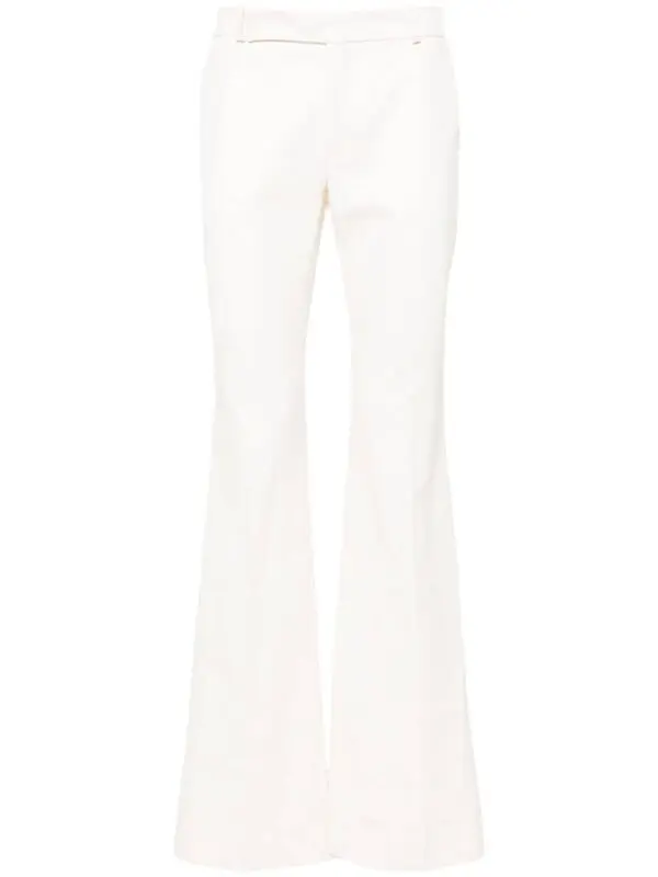 LUDOVIC DE SAINT SERNIN Bum Tailored Flared Trousers