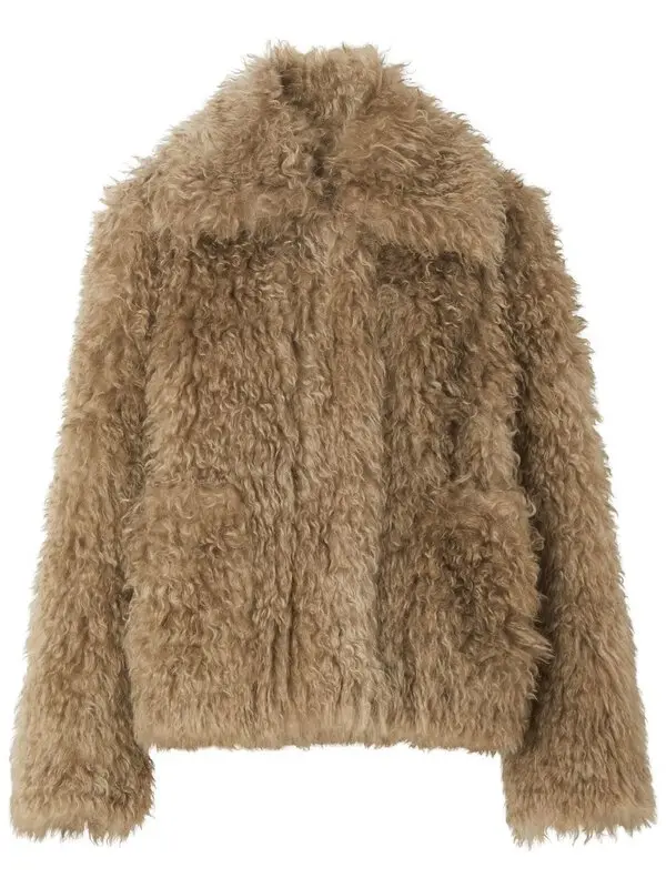 Burberry Mohair-blend Oversized Jacket