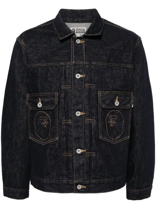 A BATHING APE® Ape Head Denim Jacket