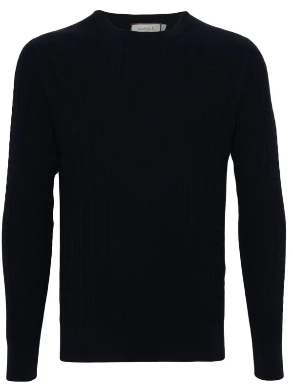Canali Geometric-pattern Jumper